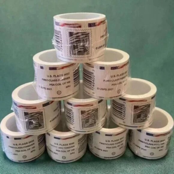 USPS | Other | 3 Roll Of Usps Postage Stamps Of 00 Each Issue 2022 ...
